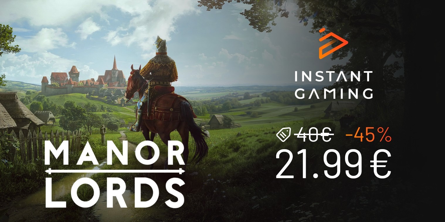 Partner: Manor Lords im Angebot bei Instant Gaming - GuildNews